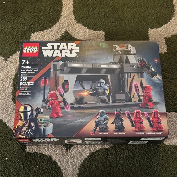 Lego | Toys | Lego Star Wars Mandalorian Battle Set Red Black Gray ...